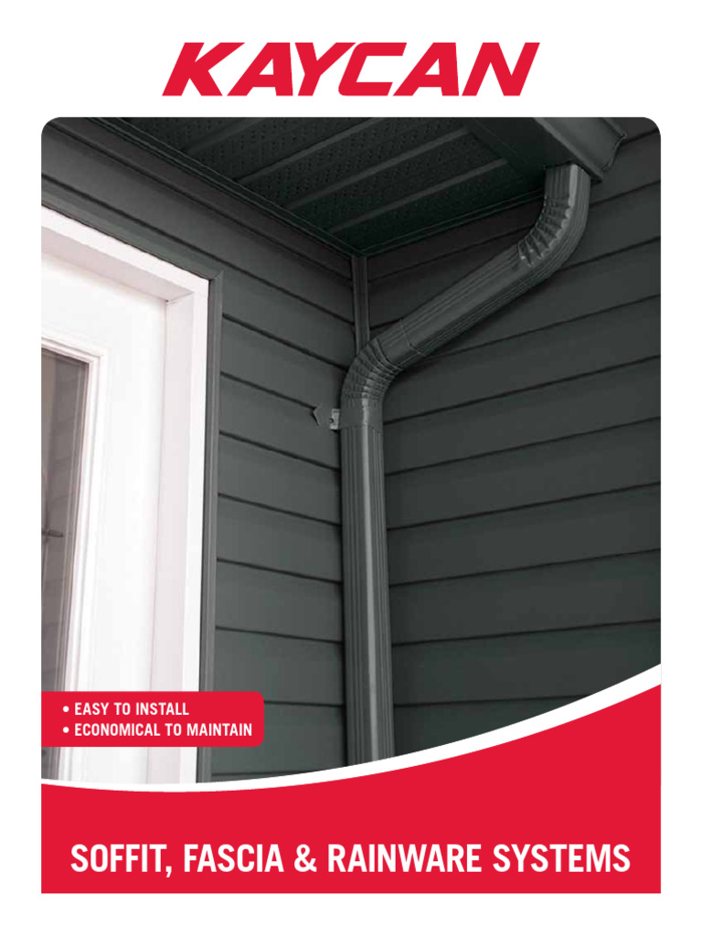 2014 Soffit Fascia System L3 | PDF | Rivet | Masonry