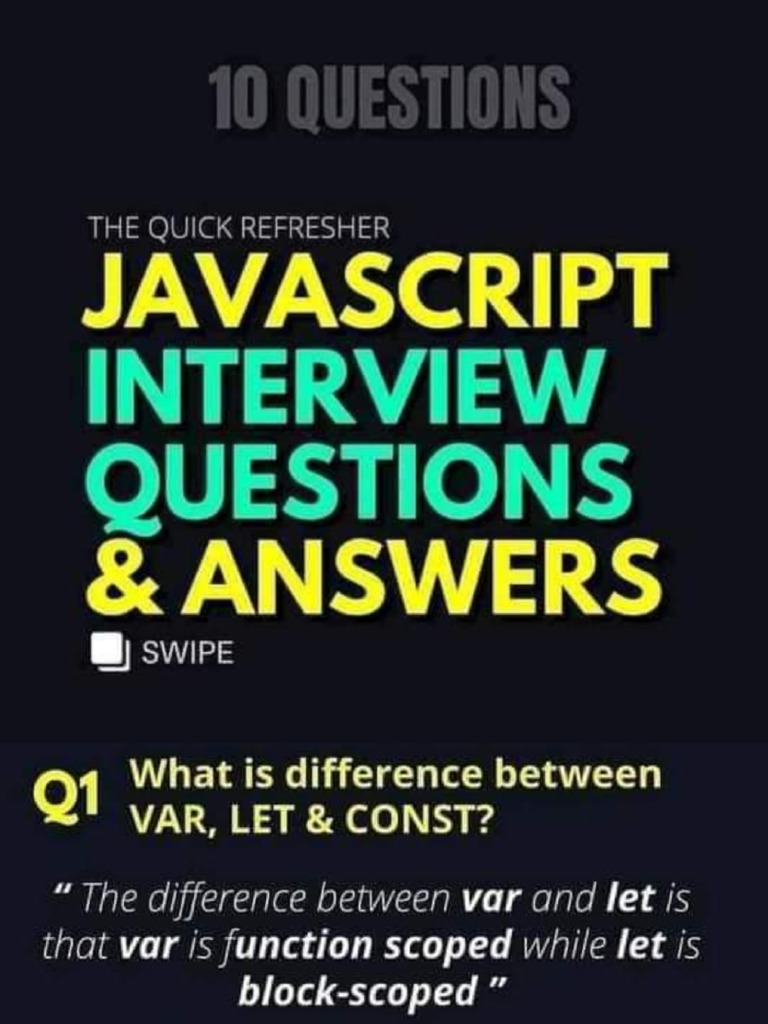 JS Interview Concepts | PDF