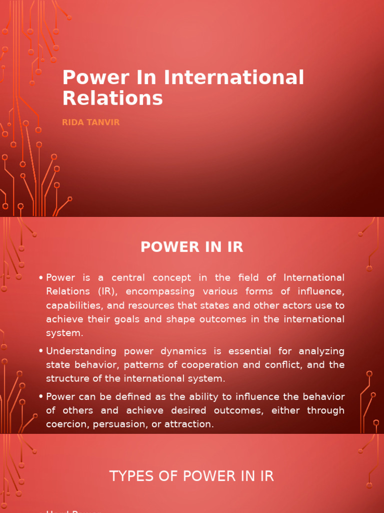 Understanding Smart Power in IR | PDF | Soft Power | Deterrence Theory