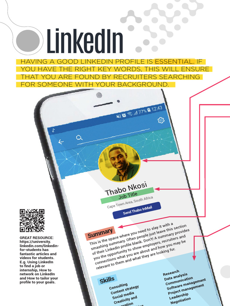 Having A Good LinkedIn Profile | PDF | Linked In | Human Communication