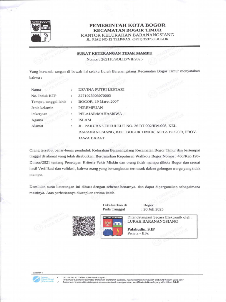 Devina Putri Lestari | PDF