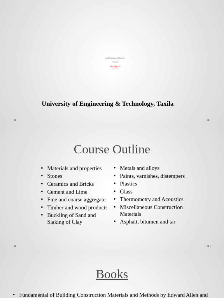 Civil Engineering Materials Overview | PDF | Ductility | Density