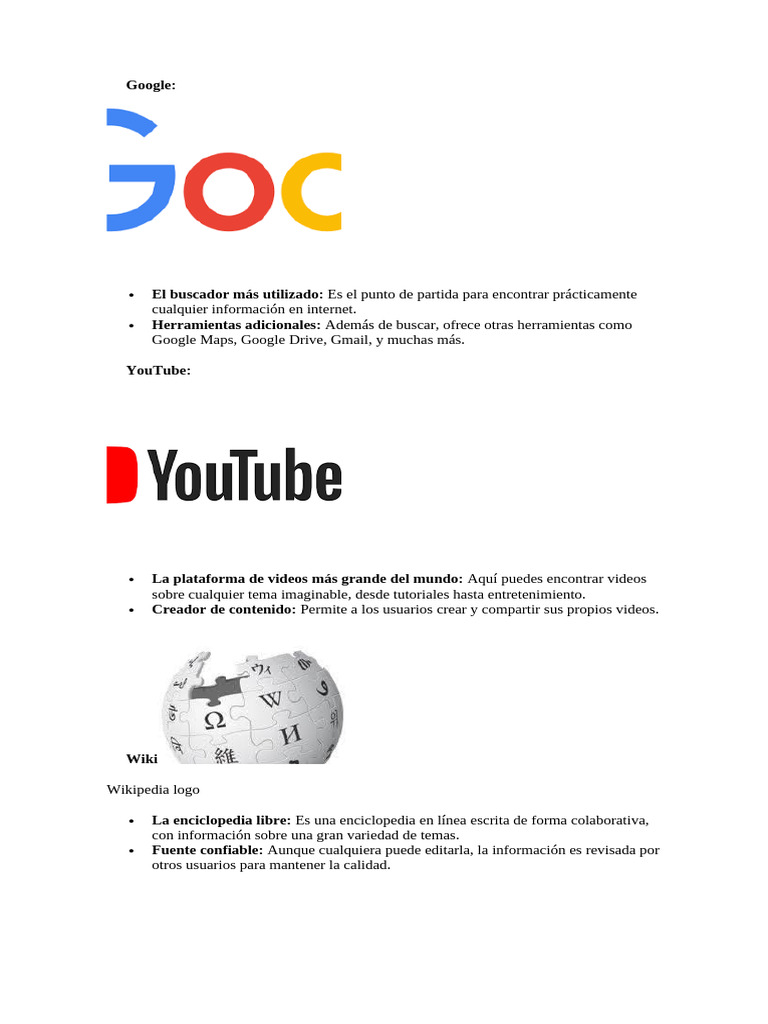 Tipos de Paginas Web | PDF