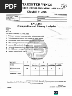 Targeter Final Trial Grade 9 Agriculture 2 | PDF