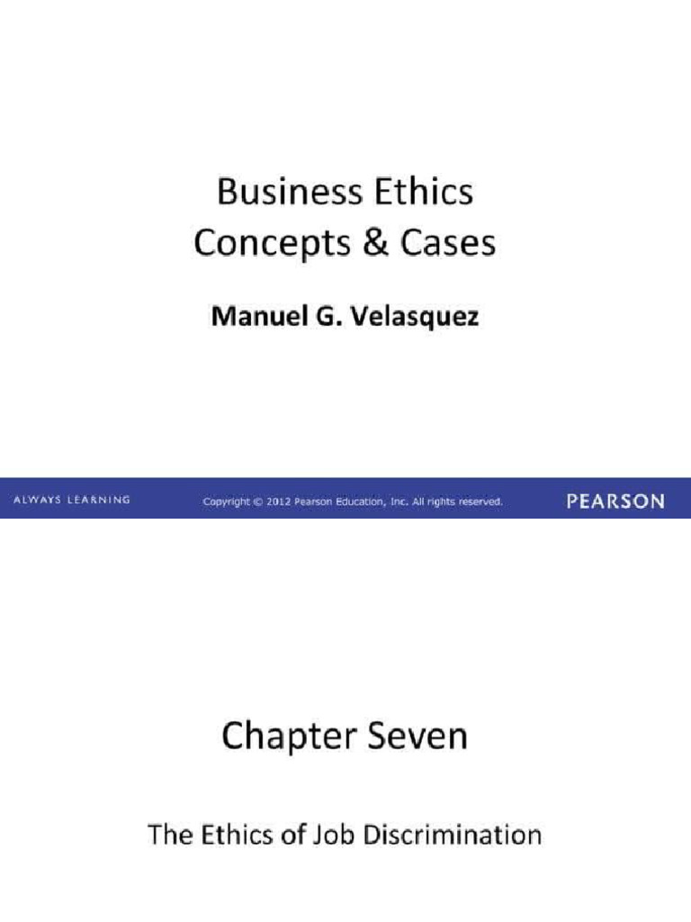 CH 7 Business Ethics & CSR | PDF
