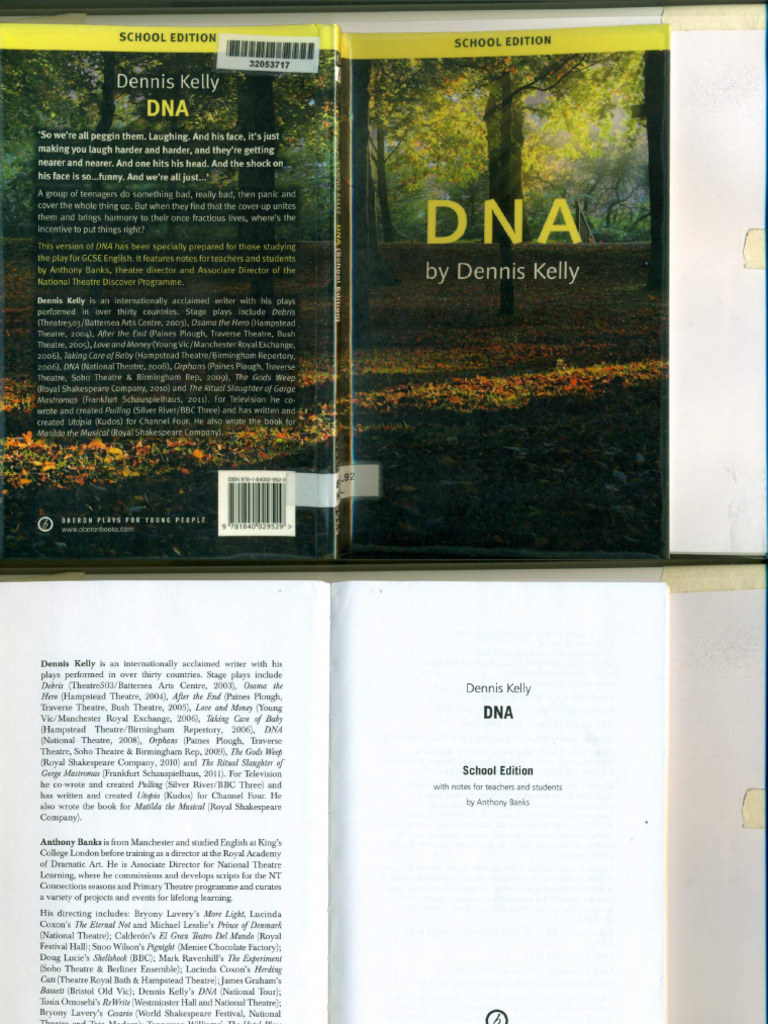 DNA by Dennis Kelly | PDF