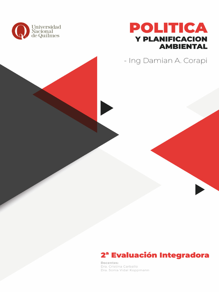 Damian Corapi (2da Ev Integradora - Pypa) | PDF | Entorno natural | Degradación ambiental