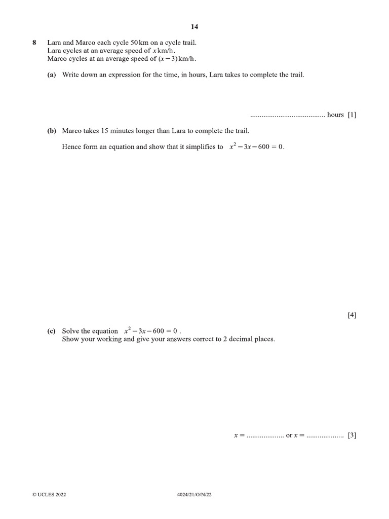 Algebra Homework | PDF