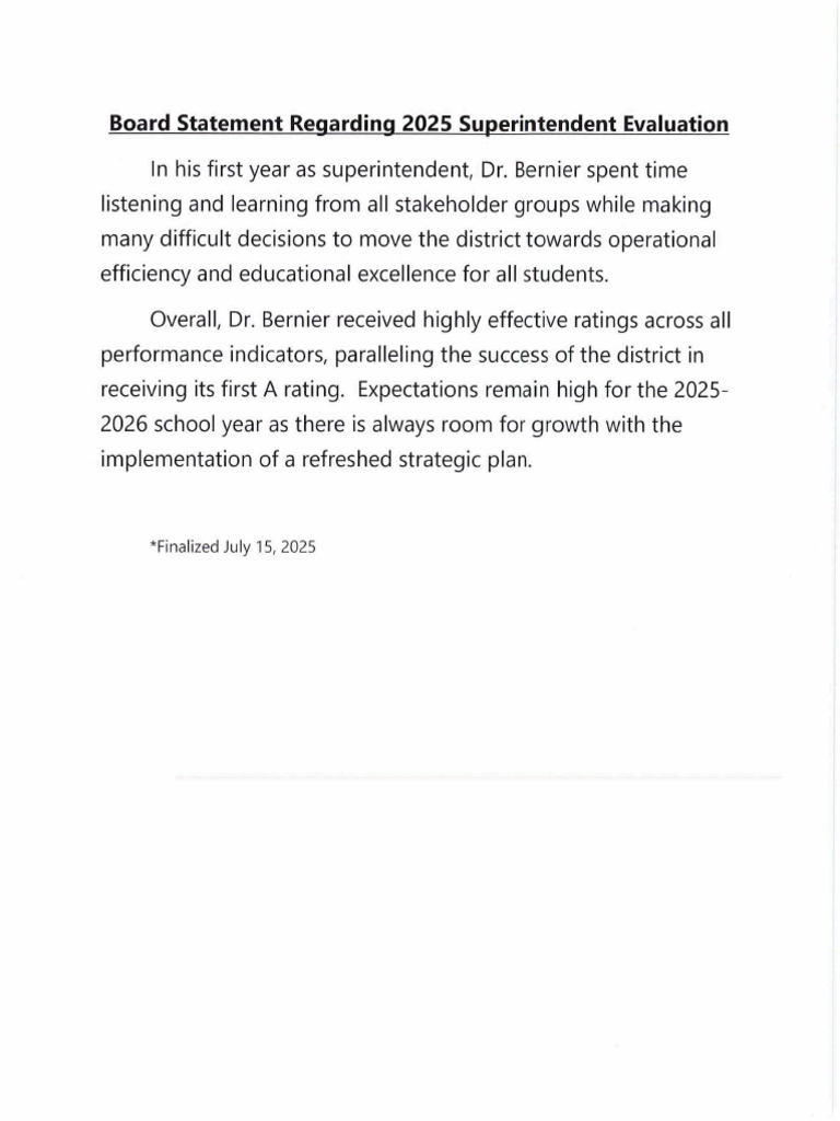 07.15.25 - Superintendent Evaluation | PDF