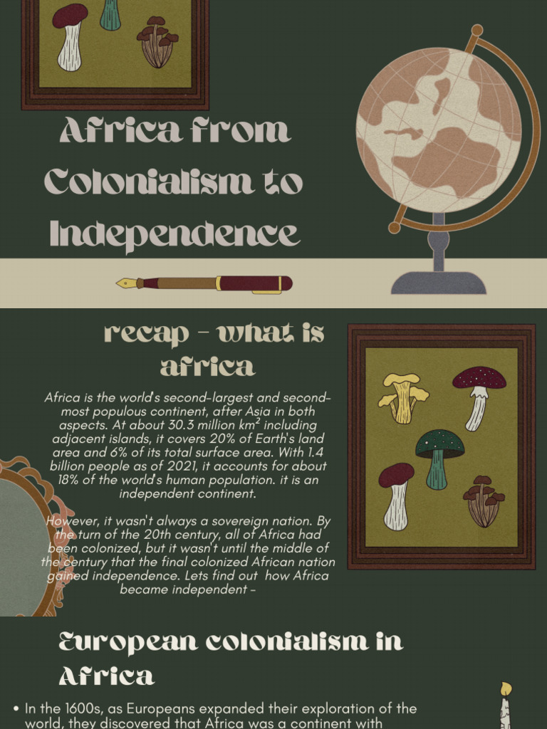 Africa From Colonialism To Independence | PDF