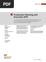 SAP PP Full Process Cycle | PDF | Production And Manufacturing | Business