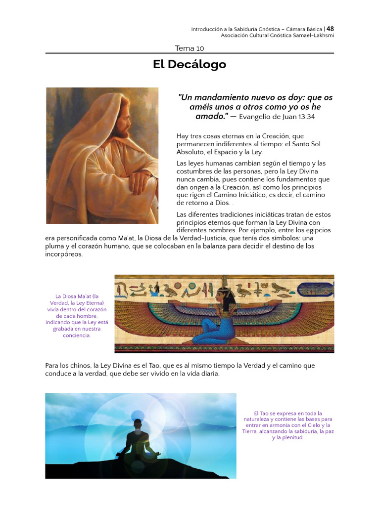 El Decálogo | PDF | Kábala | Diez Mandamientos