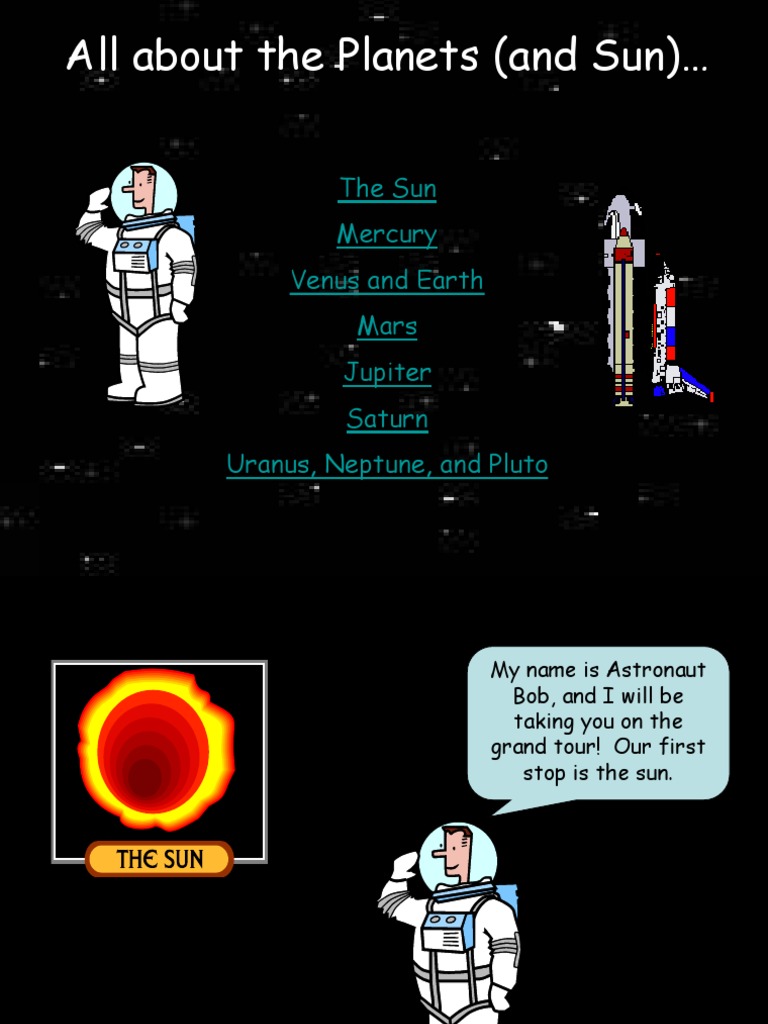 Space Powerpoint | PDF | Saturn | Jupiter