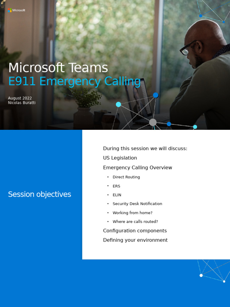Microsoft Teams E911 | PDF | Telecommunications | Telephony