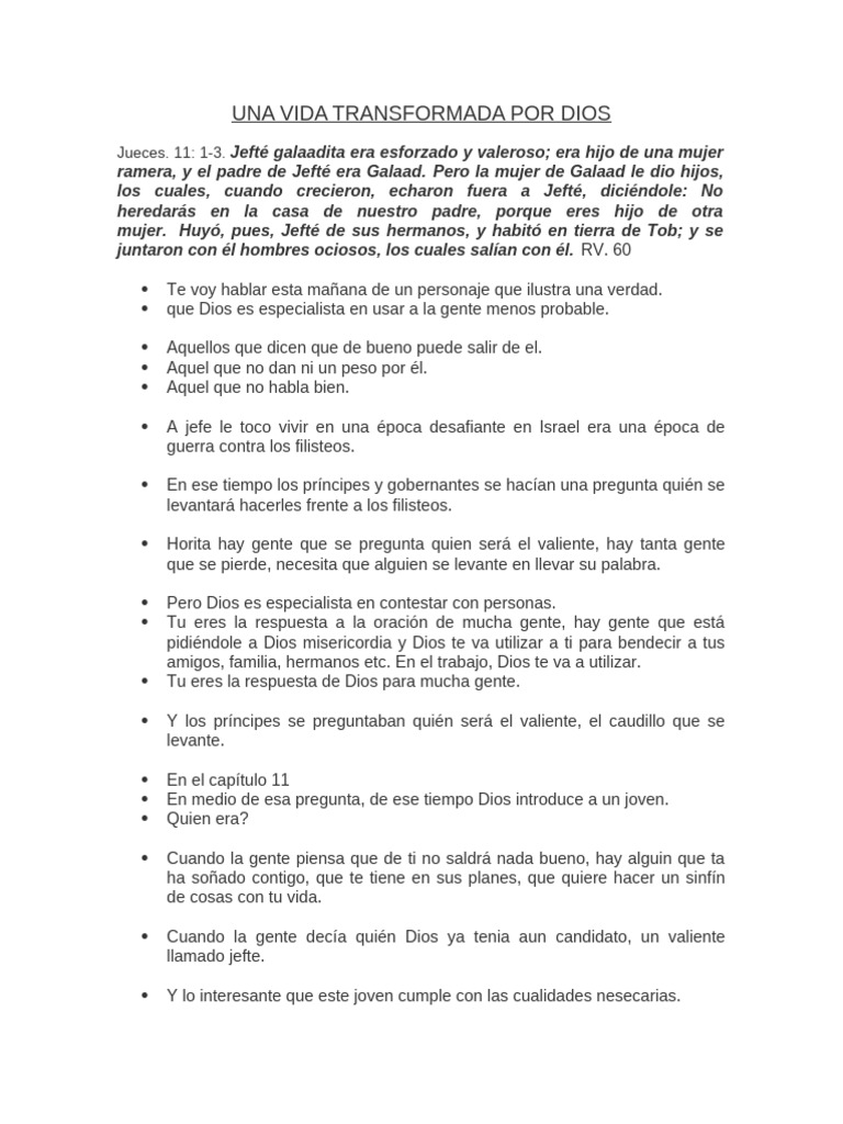 Transformada Por Dios | PDF