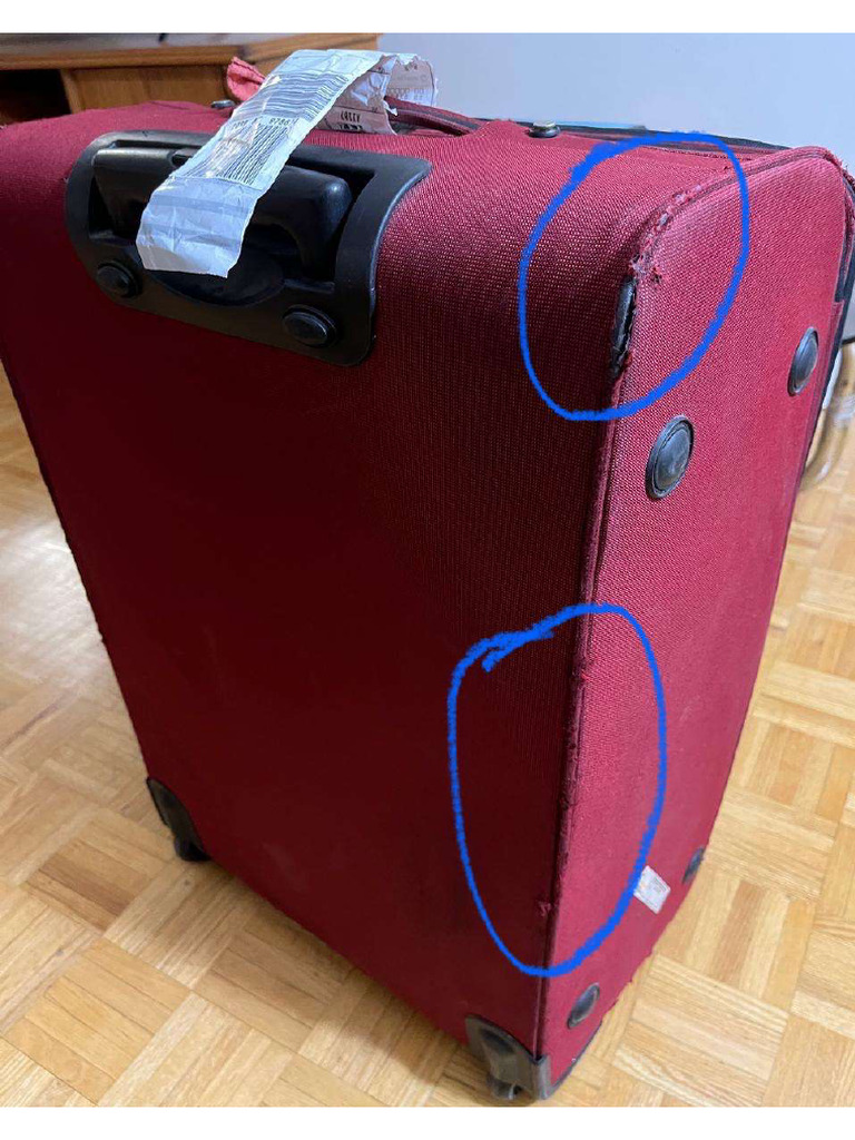 Damaged Baggage After Receiving | PDF