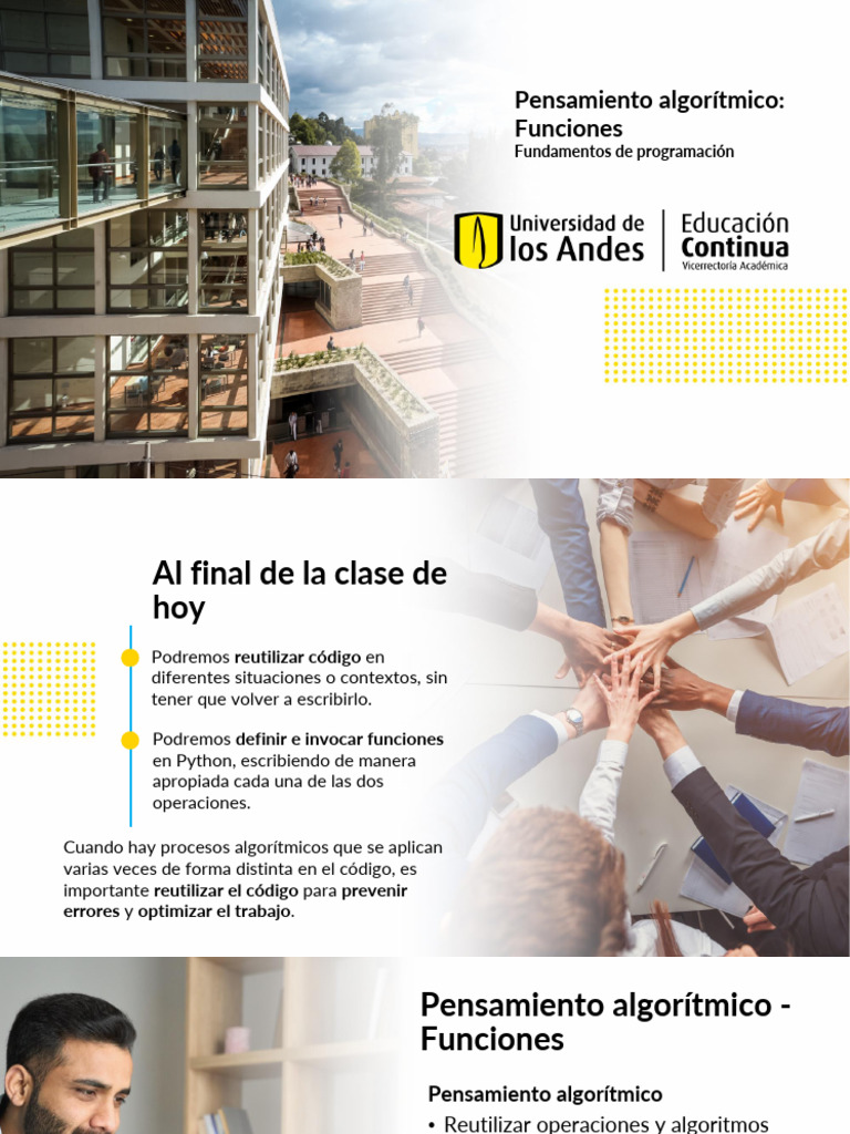 M1 - Clase 2 - Funciones | PDF | Python (lenguaje de programación) | Matemáticas Aplicadas