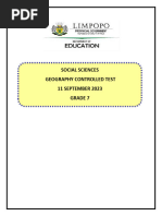 Grade 7 Mathematics Project Term 3 2024 - 051407 | PDF | Area | Shape