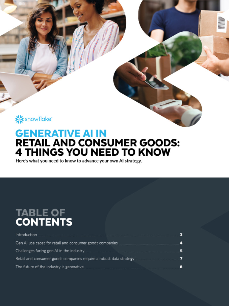 Generative AI in Retail and Consumer Goods | PDF | Artificial Intelligence | Intelligence (AI ...