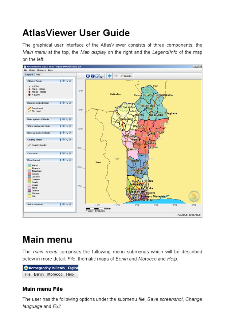 AtlasViewer Manual en 090522 | PDF | Menu (Computing) | Map