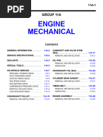 Mitsubishi 4GXX (4G13, 4G92, 4G93, 4D68) Engine Manual PDF | PDF