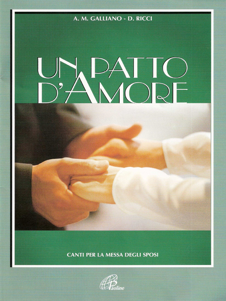 Galliano-Ricci - Un Patto D'amore | PDF