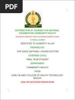 CHEW National Exam Past Questions Guide | PDF | Profession ...