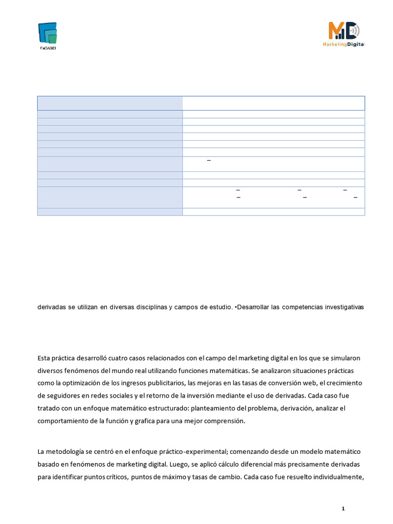 APE 2 MATEMATICAS FINAL - Compressed | PDF | Marketing | Matemáticas