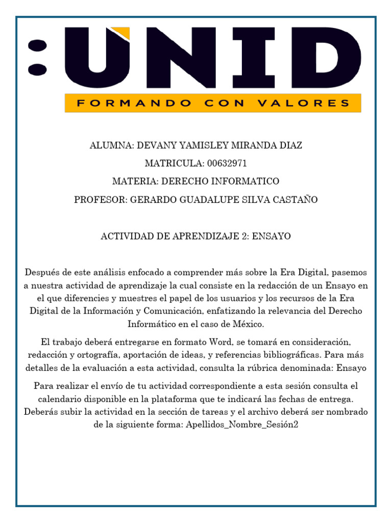 Derecho Informático en el Caso Devany | PDF | La seguridad informática ...