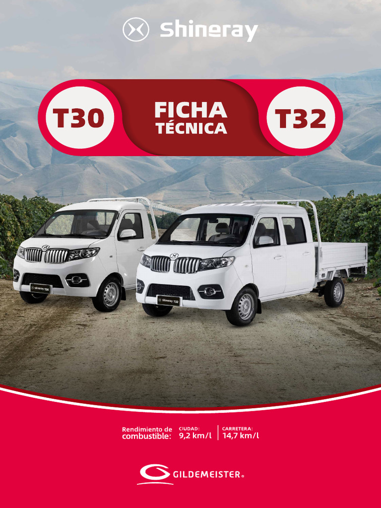 Shineray t32 Ficha Tecnica | PDF