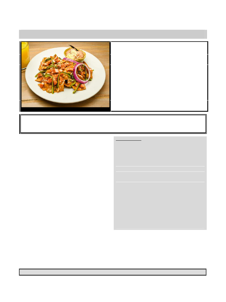 Chilaquiles Con Chicharron y Salsa Poblana | PDF | Cocina americana ...