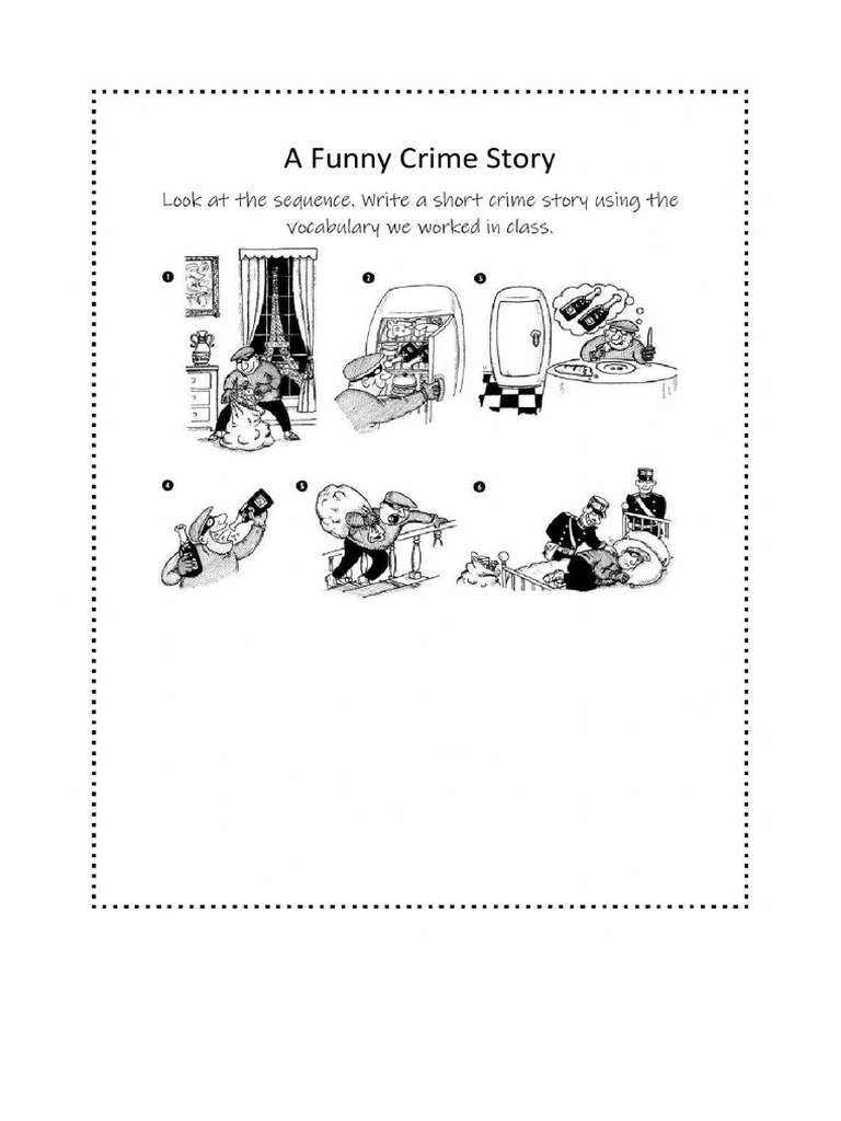Funny Crime Story Writing | PDF