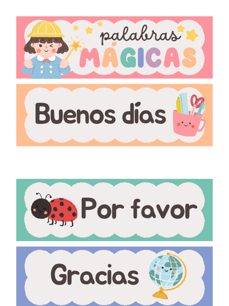 Palabras Magicas | PDF