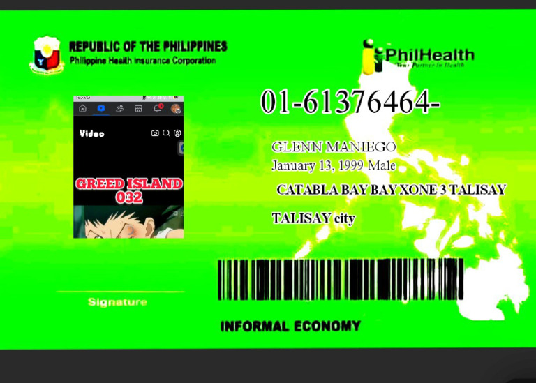 PhilHealth Id, Doc 3 | PDF