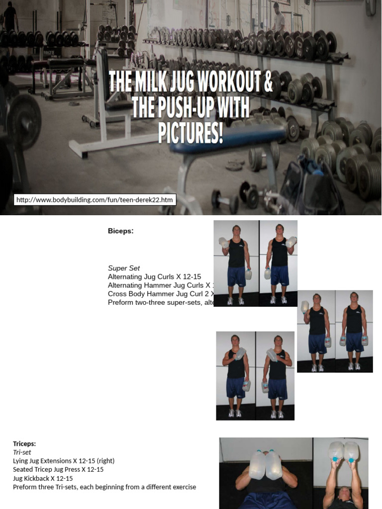 Milk Jug Workout | PDF