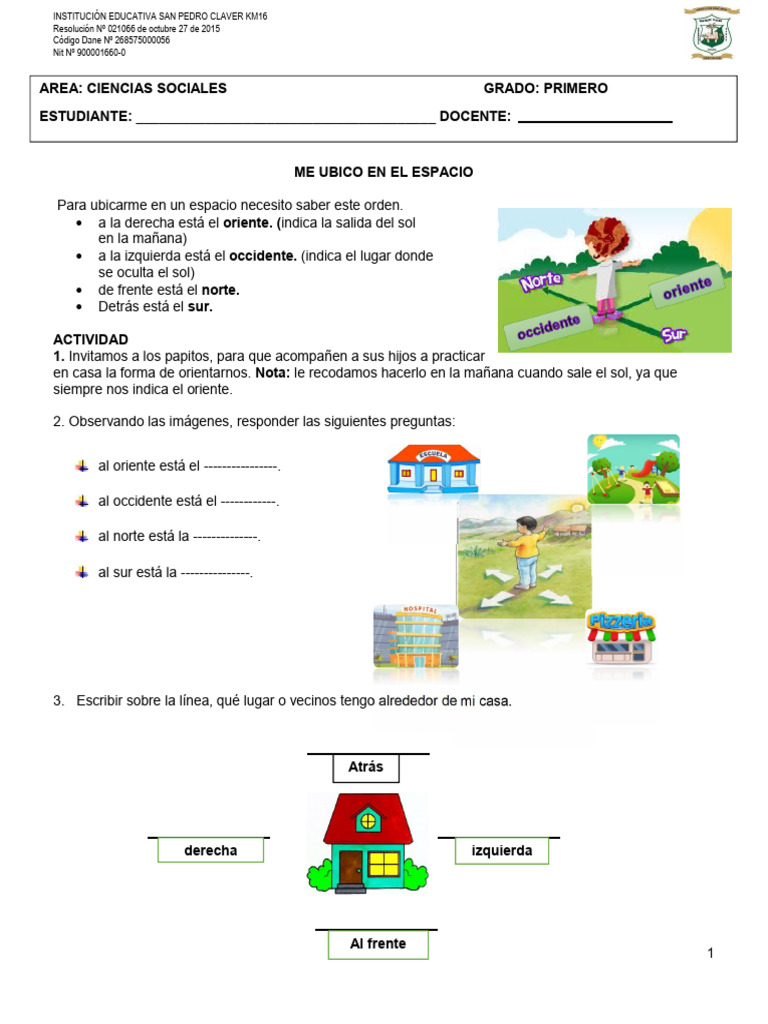 Orientación y Entorno en la Comunidad | PDF