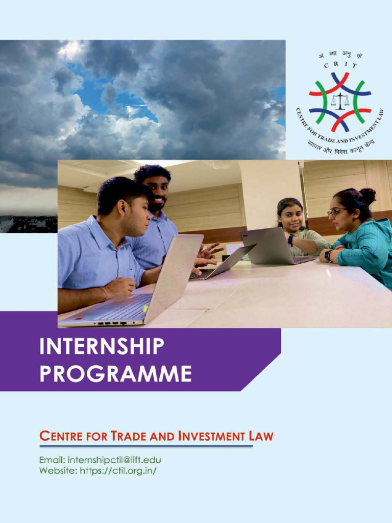 CTIL Internship Brochure | PDF