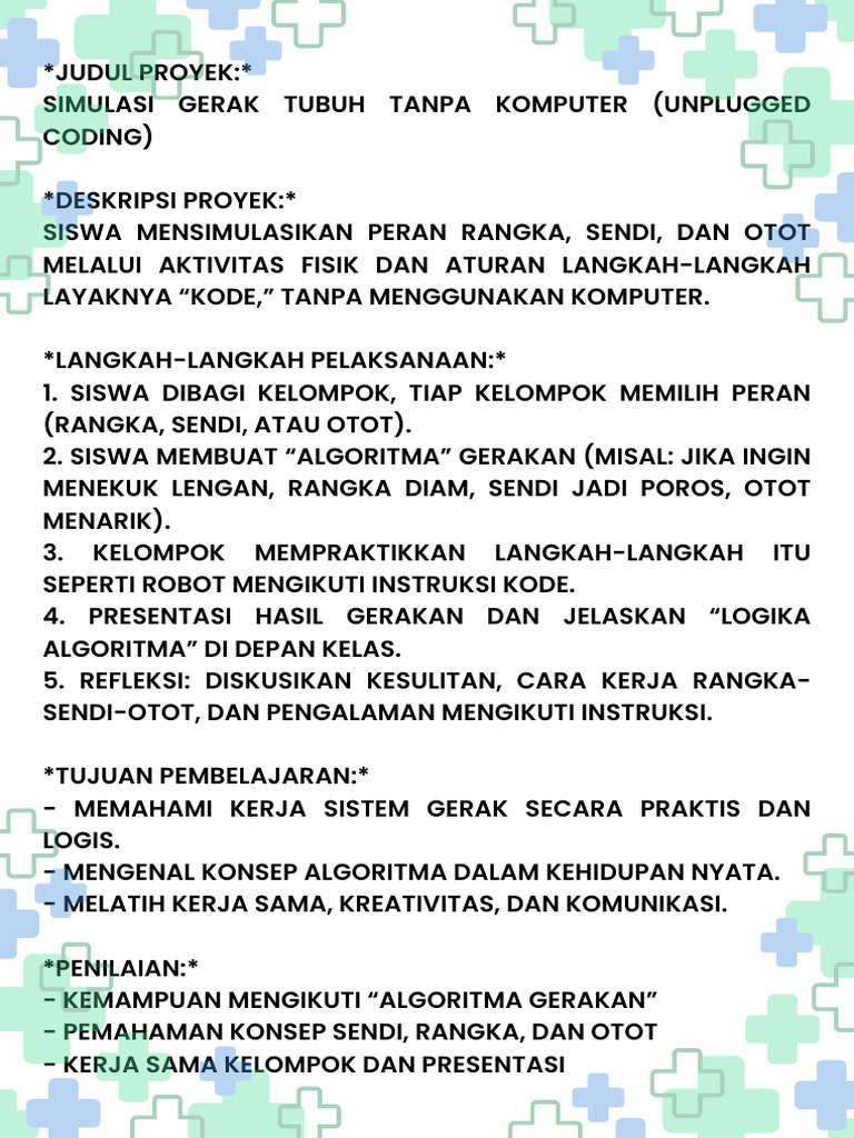 Rencana Proyek Koding | PDF