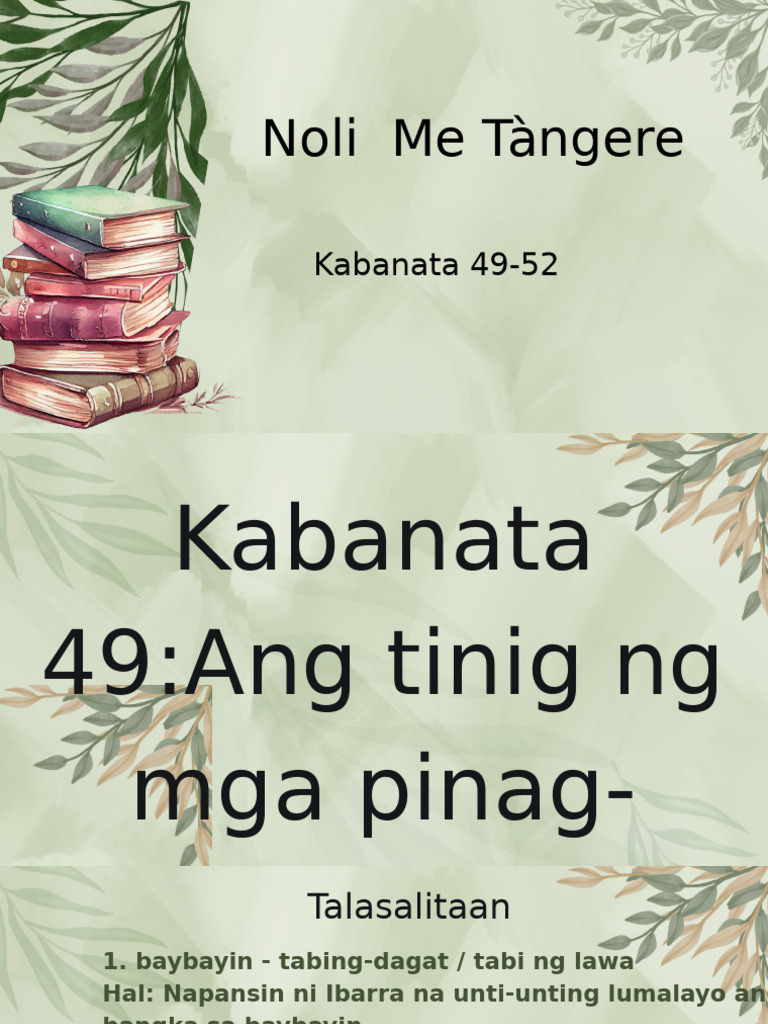 Kabanata 49-52 Lavoisier | PDF