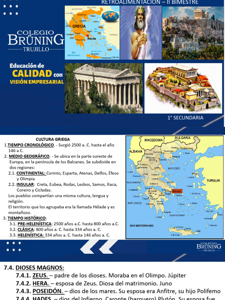 Eda 9 - CC - Ss. - 1° Sec | PDF | Doce olímpicos | Antigua Grecia
