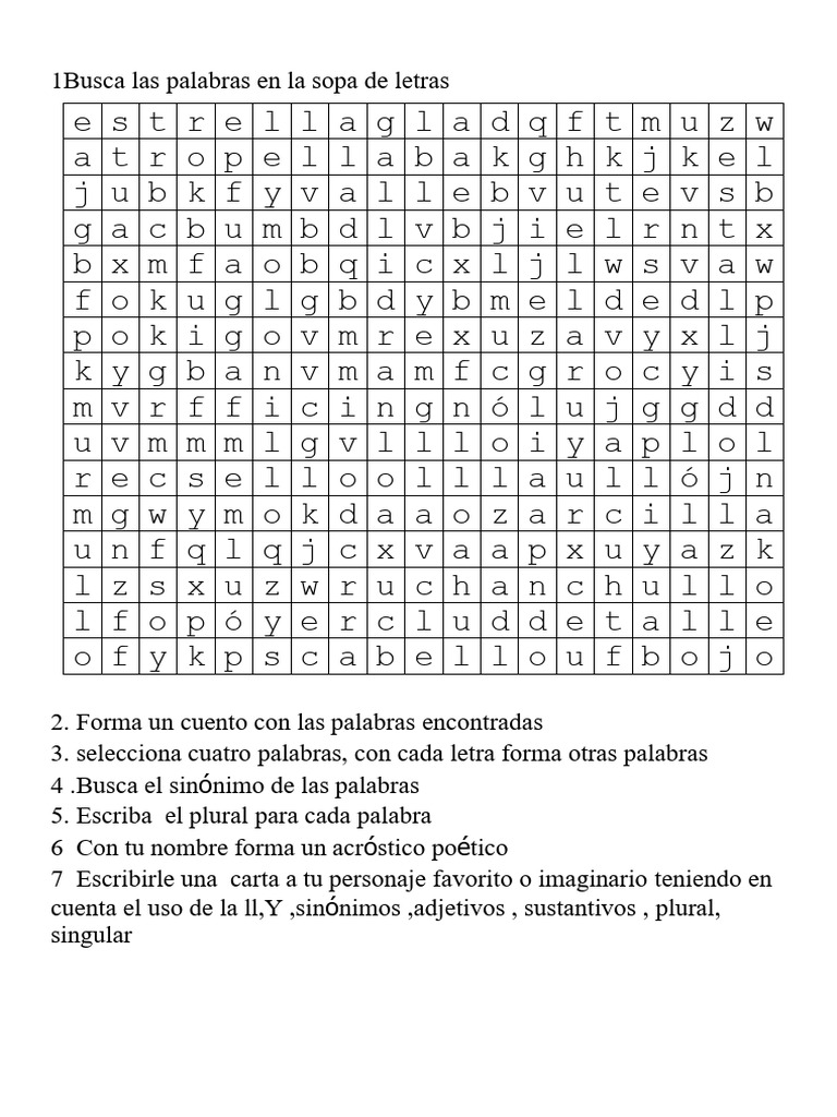 Ortografía-Ll-Y Grado Sexto | PDF | Mecánica del lenguaje | Semántica