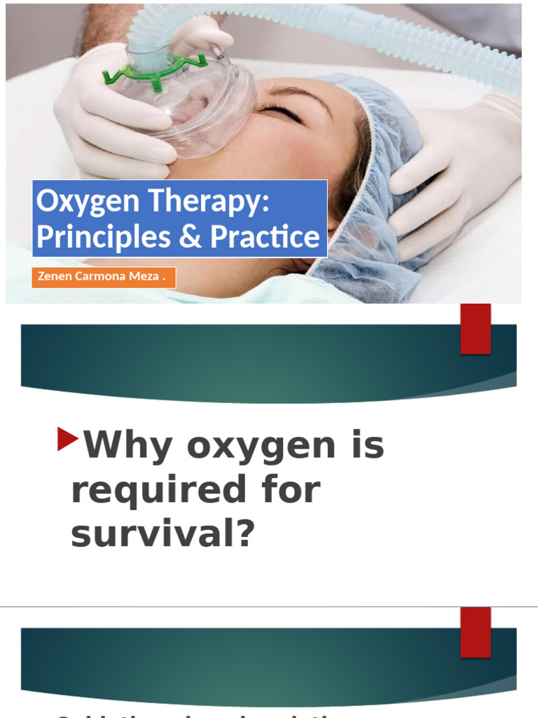 Oxygen Herapy Principles AndPractice | PDF | Clinical Medicine ...