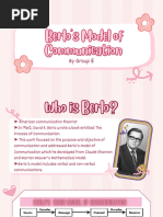 Berlo's Model of Communication | PDF | Communication | Cognition