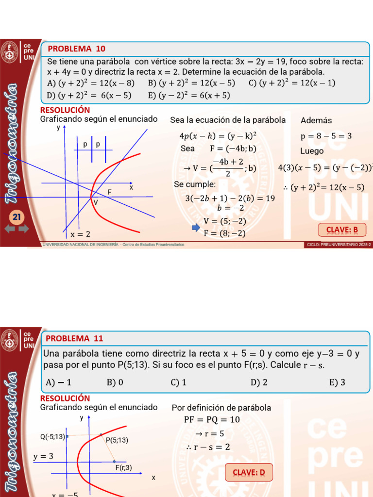 10-12 Parábola | PDF