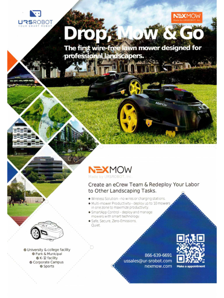 Nexmow Robotic Mower, M1 S | PDF