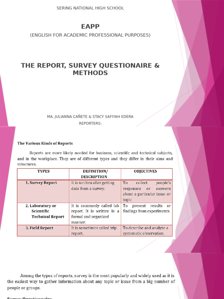 Report MJ and Stacy | PDF