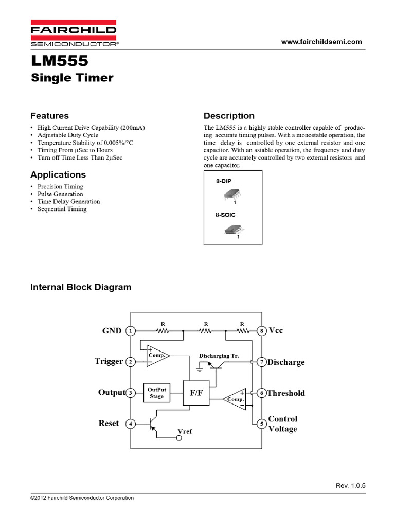 LM555_12 PDF, LM555_12 Descripción Electrónicos, LM555_12 Datasheet ...