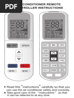 RG10 Remote Controller Service Manual | PDF | Remote Control | Air ...