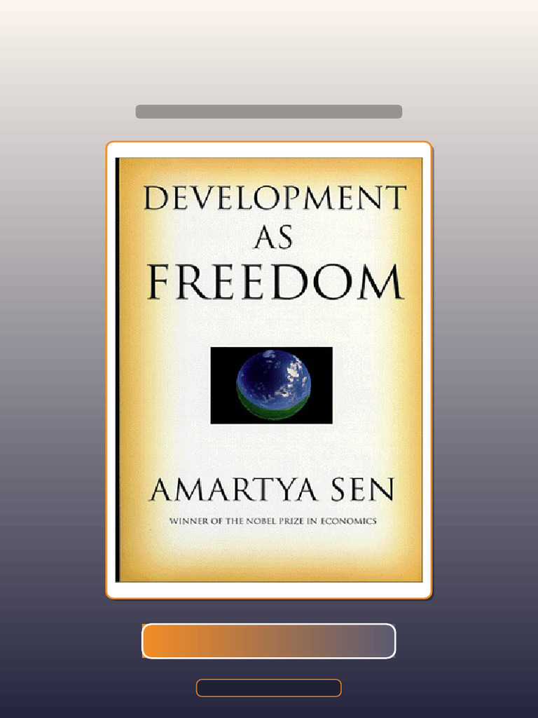 Development As Freedom Unlocked Test Bank | PDF