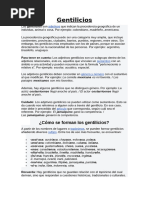 Gentilicios por Continente y País | PDF | Américas | Europa